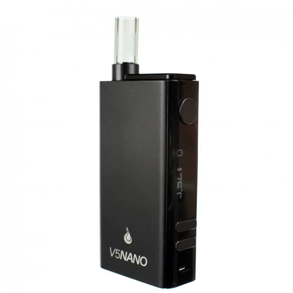 Flowermate V5 Nano Vaporizer für trockene Kräuter, Schwarz